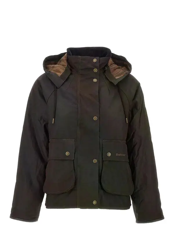 Barbour Georgette Waxed Jacket - Brown