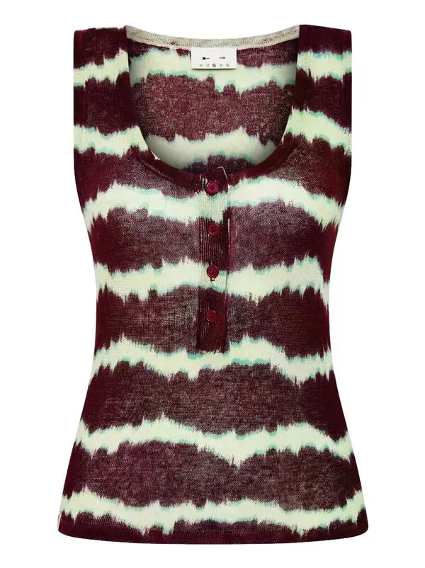 The Upside Rio Sapna Tie-dye Tank Top - Red