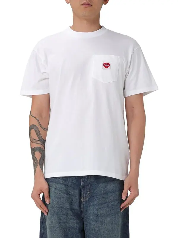 Carhartt Work In Progress Crew Neck Cotton T-shirt - White 1