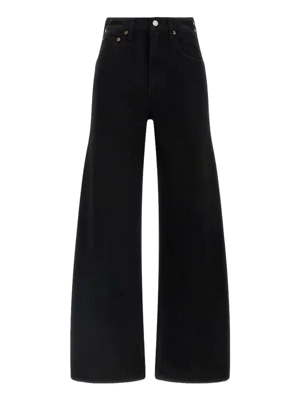 AGOLDE Low Curve Jeans In Cotton - Black