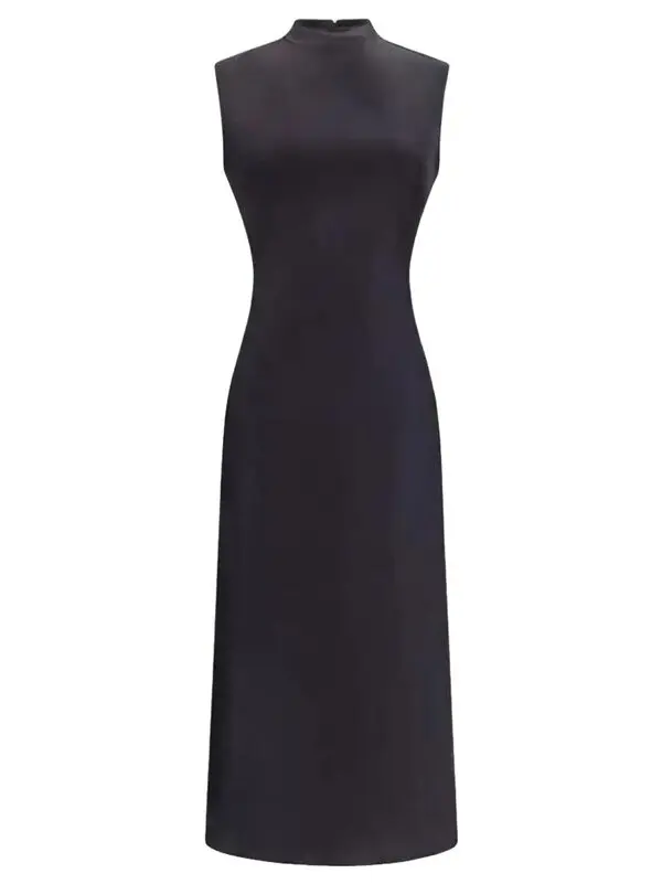 MAISON MARGIELA Sleeveless Midi Dress - Black
