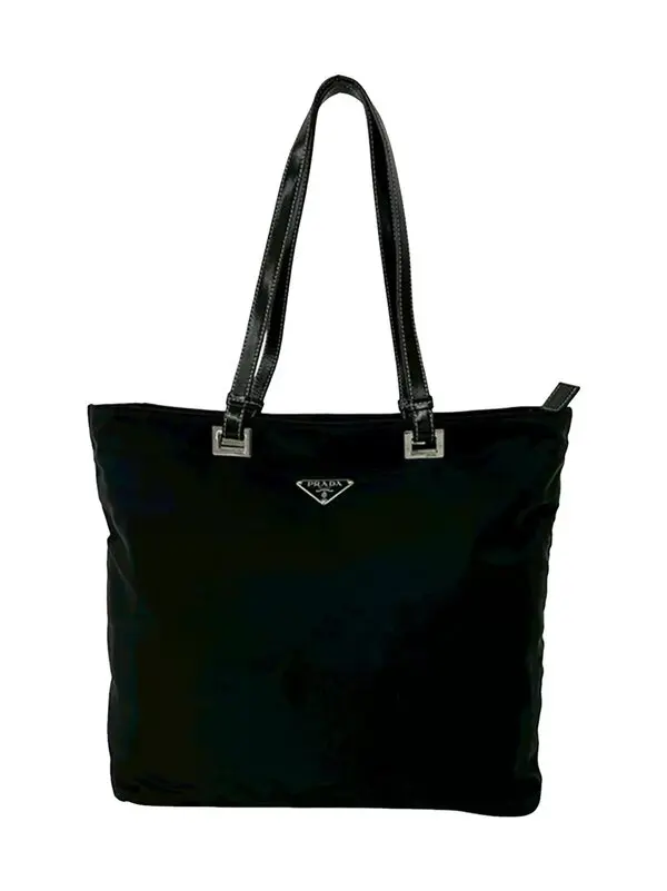 Prada Tessuto Tote Bag - Black