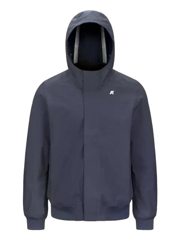 K-WAY Joachim Hooded Jacket - Blue
