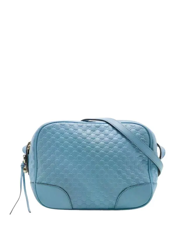 Gucci Microssima Bree Crossbody Bag - Blue
