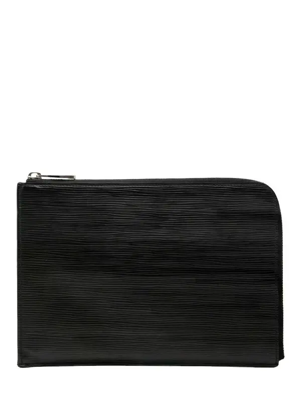 LOUIS VUITTON Epi Pochette Jour Pm Clutch Bag - Black