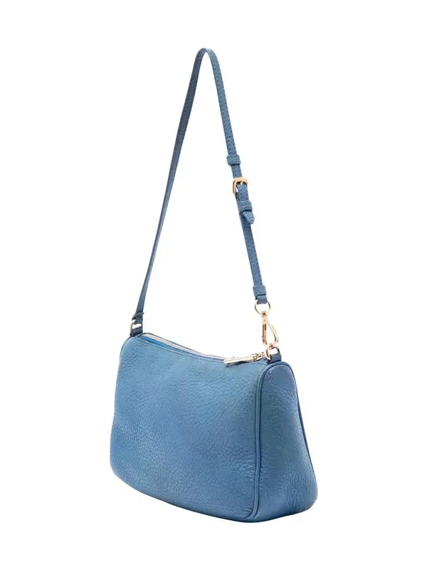 Prada Vitello Daino Pochette Shoulder Bag - Blue