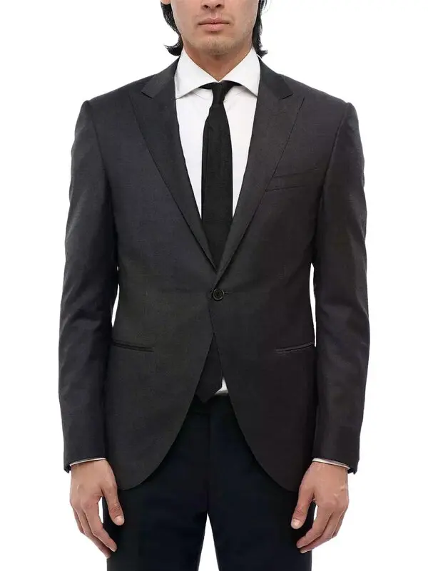 Corneliani Academy Peak-lapel Blazer - Grey