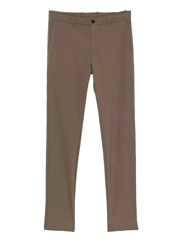 Incotex Belt-loop Zip-fastening Trousers - Neutrals