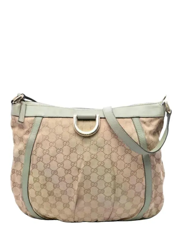 Gucci Gg Canvas Abbey D-ring Crossbody Bag - Neutrals