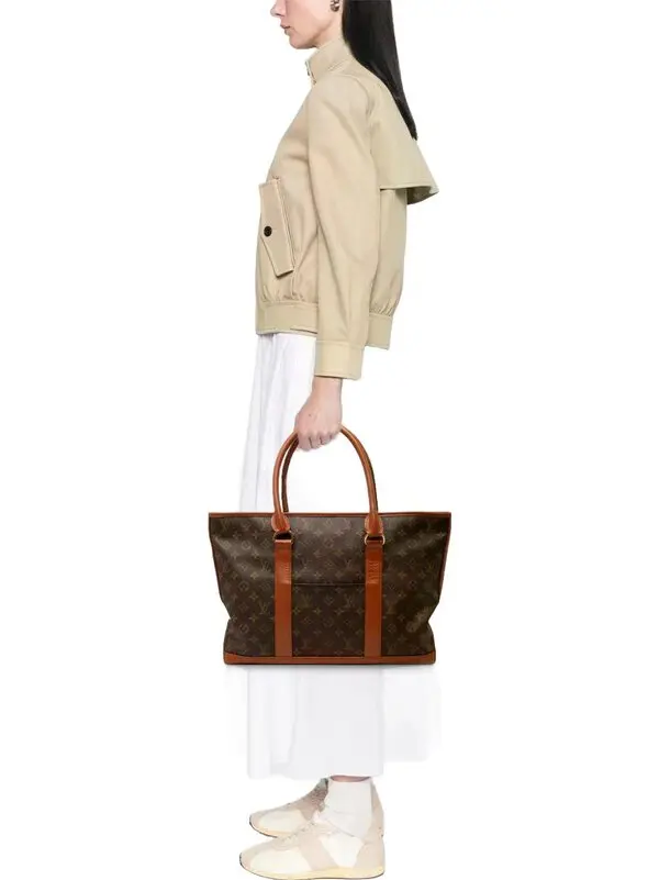 LOUIS VUITTON 20th Century Monogram Sac Weekend Pm Tote Bag - Brown