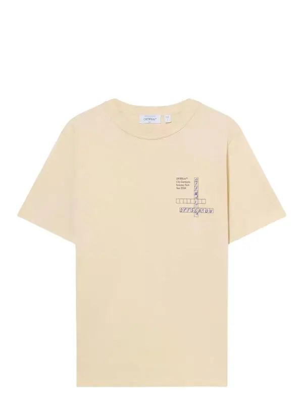 Off-White Connect Dots Regular T-shirt - Neutrals