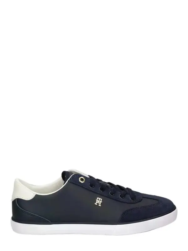 Tommy Hilfiger Paneled Lace-up Sneakers - Blue