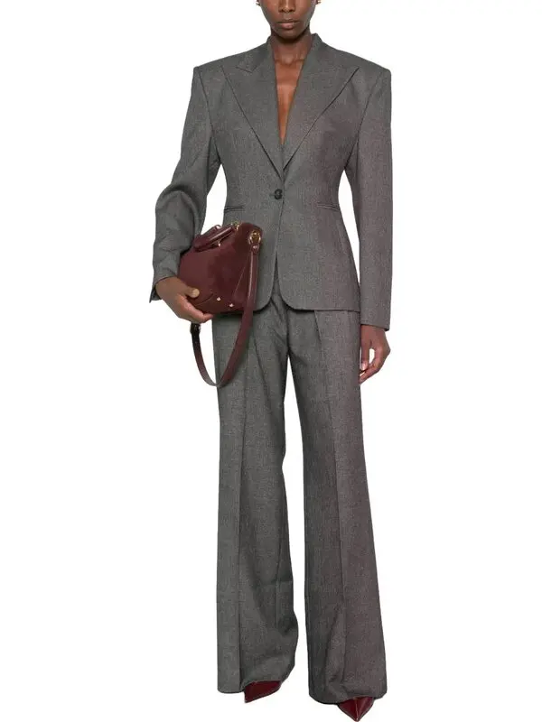 Andamane Toni Single-breasted Blazer - Grey