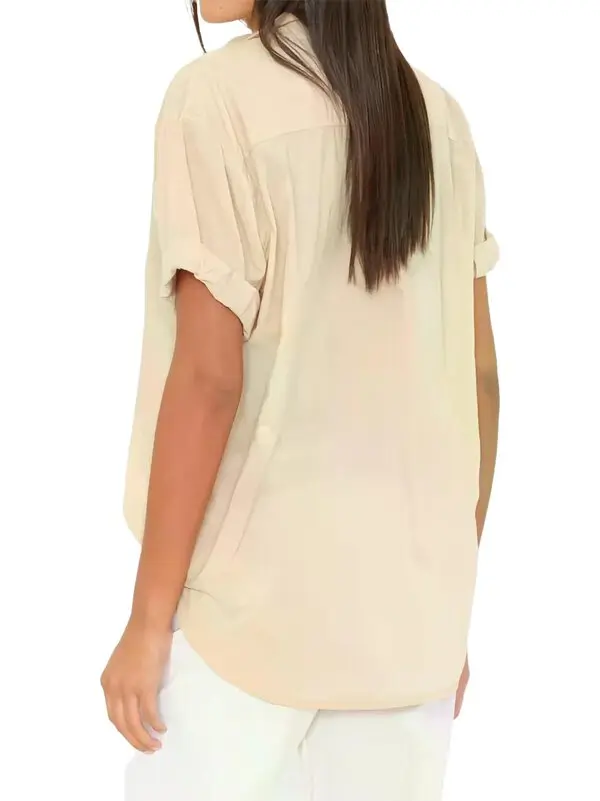 Xirena Channing Cotton Shirt - Neutrals