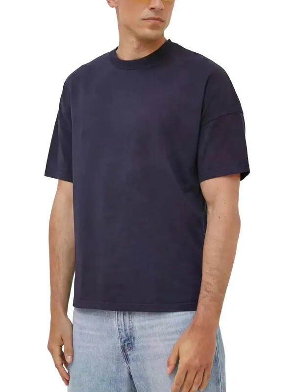 American Vintage Dropped-shoulder T-shirt - Blue