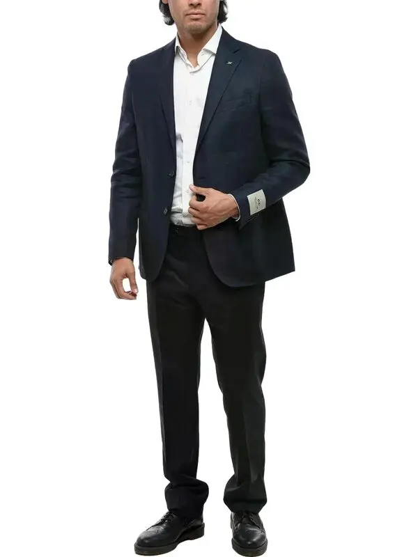 Corneliani Single-breasted Blazer - Blue