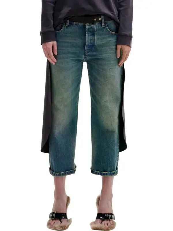 DARKPARK Lizzie Cropped Jeans - Grey