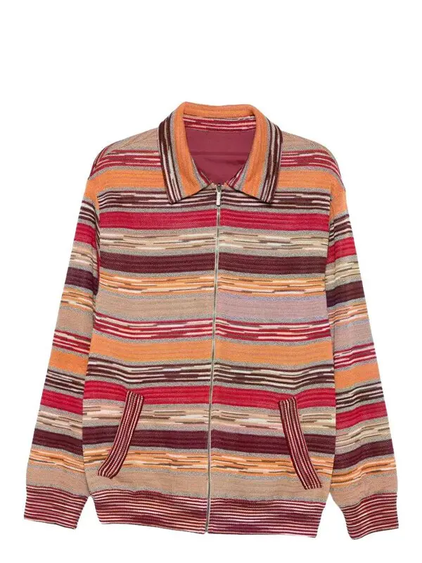 Missoni Reversible Striped Jacket - Red