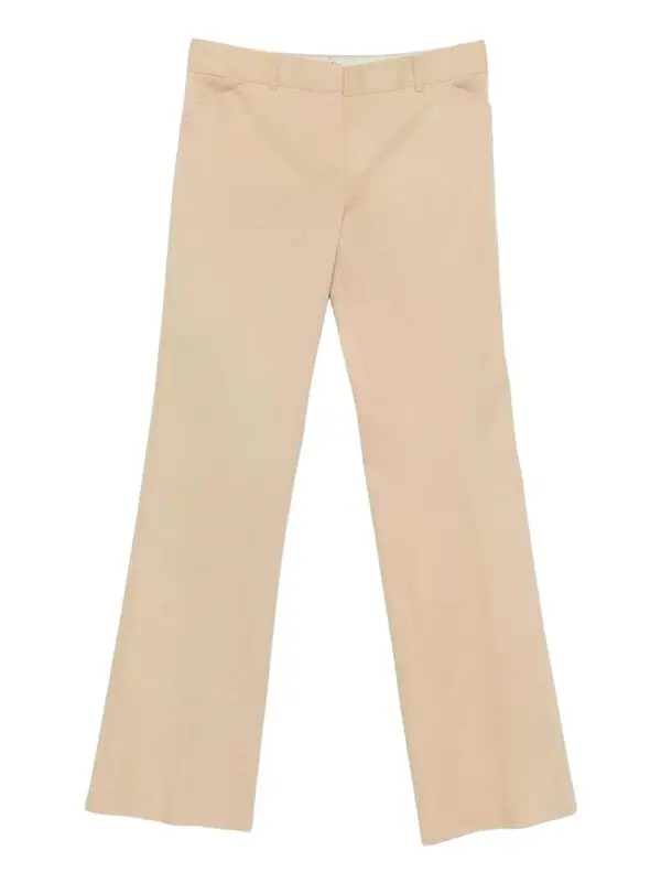 Miu Miu 2000s Straight-leg Trousers - Neutrals