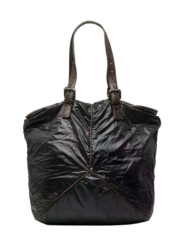 Bottega Veneta Nylon Spinnaker Tote Bag - Black