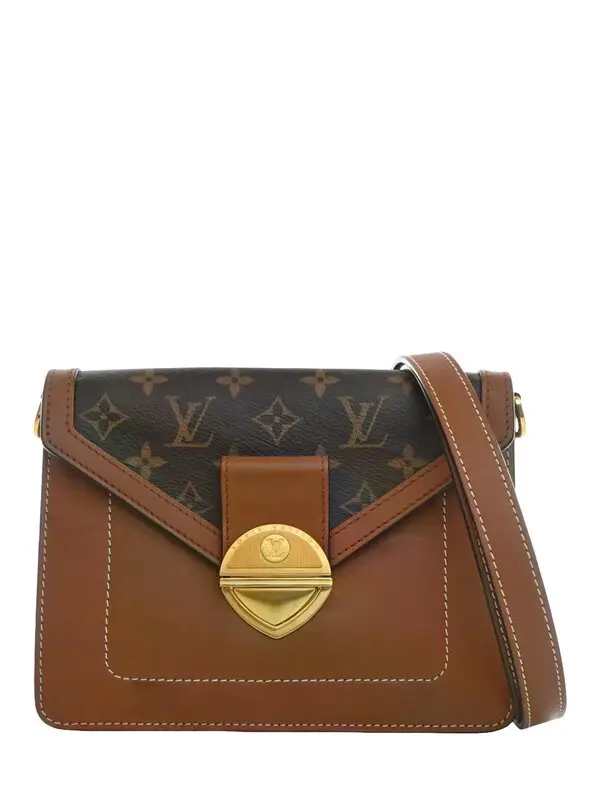 LOUIS VUITTON Monogram Retro Biface Satchel - Brown