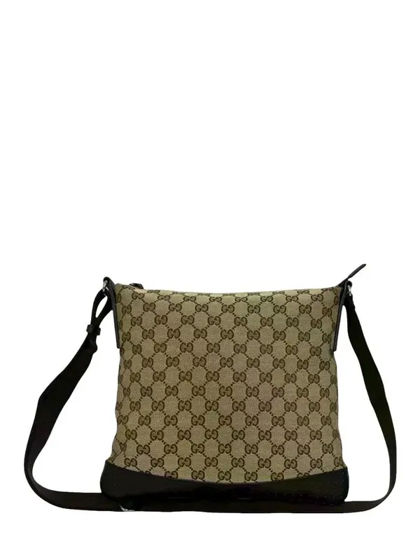 Gucci Gg Canvas Crossbody Bag - Neutrals