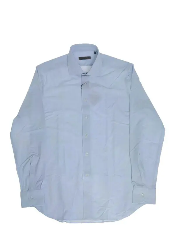 Corneliani Striped Stretch Shirt - Blue