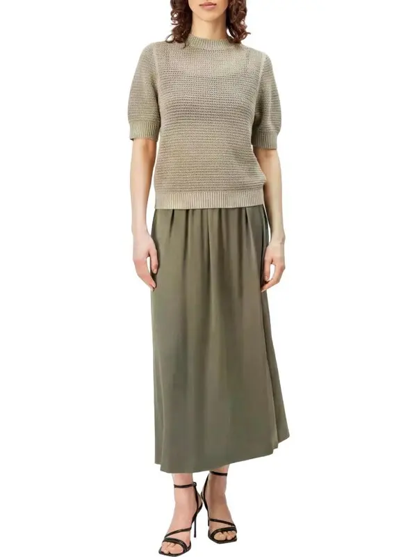 DRYKORN Chunky Knit Short-sleeve Sweater - Neutrals