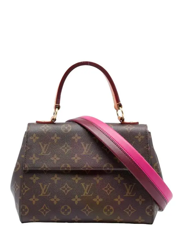 LOUIS VUITTON Monogram Cluny Bb Satchel - Brown