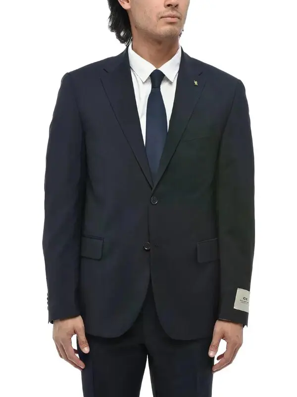 Corneliani Single-breasted Mohair-blend Suit - Blue