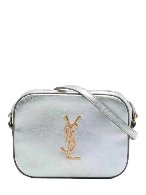 Saint Laurent Classic Monogram Camera Bag - Silver