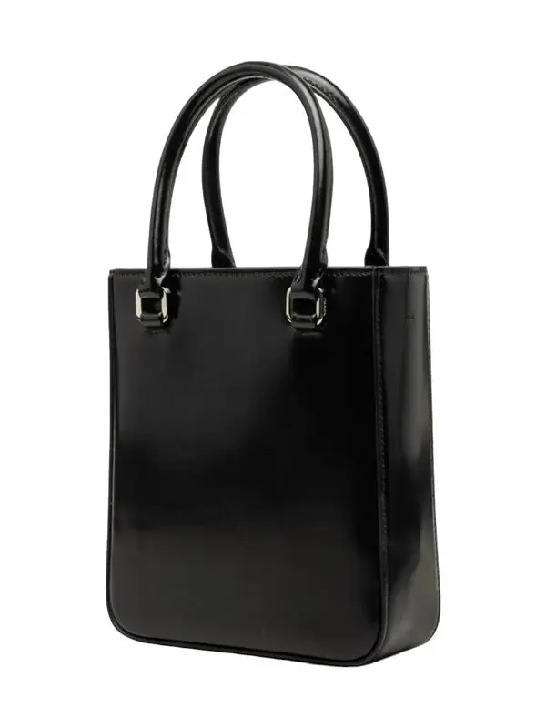 Prada Small Spazzolato Leather Satchel - Black