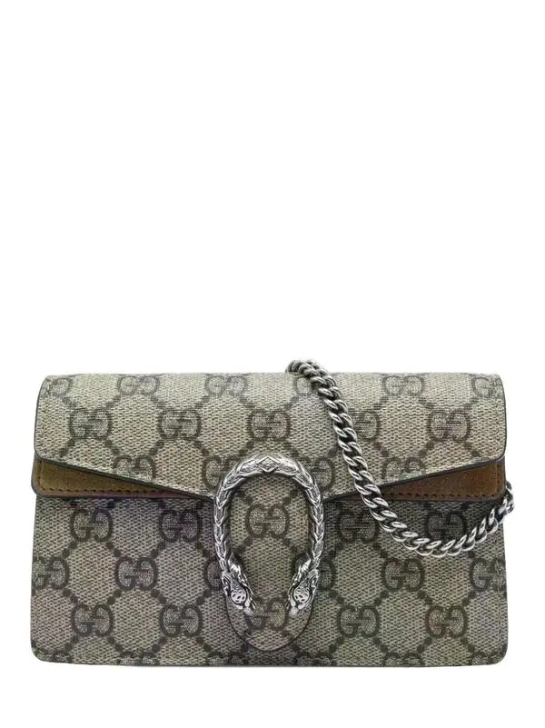 Gucci 2016-2026 Mini Gg Supreme Dionysus Crossbody Bag - Neutrals
