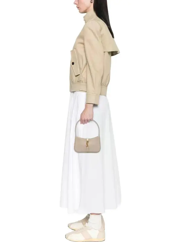 Saint Laurent Le 5 A 7 Shoulder Bag - Neutrals