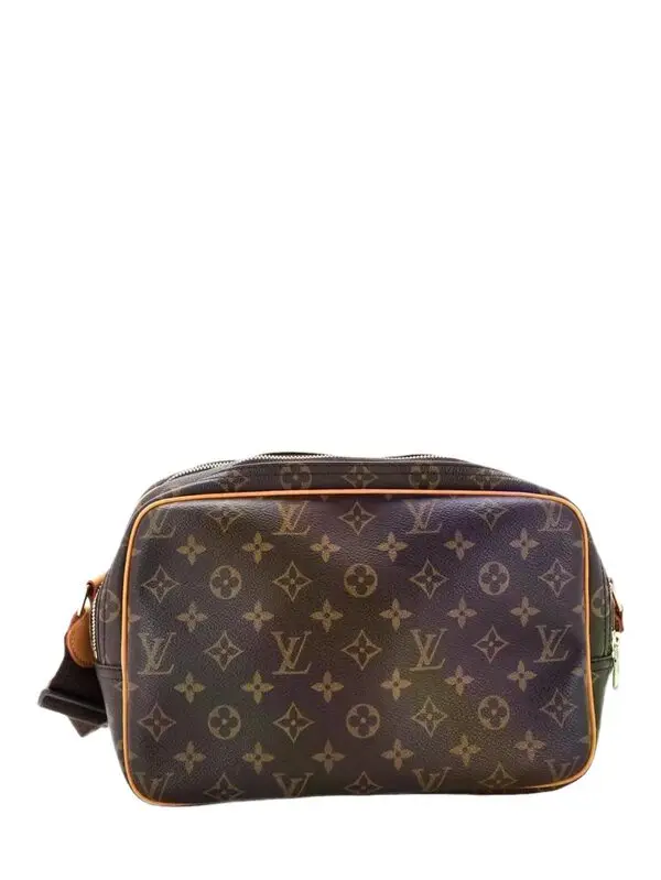 LOUIS VUITTON Monogram Canvas Reporter Pm Crossbody Bag - Brown