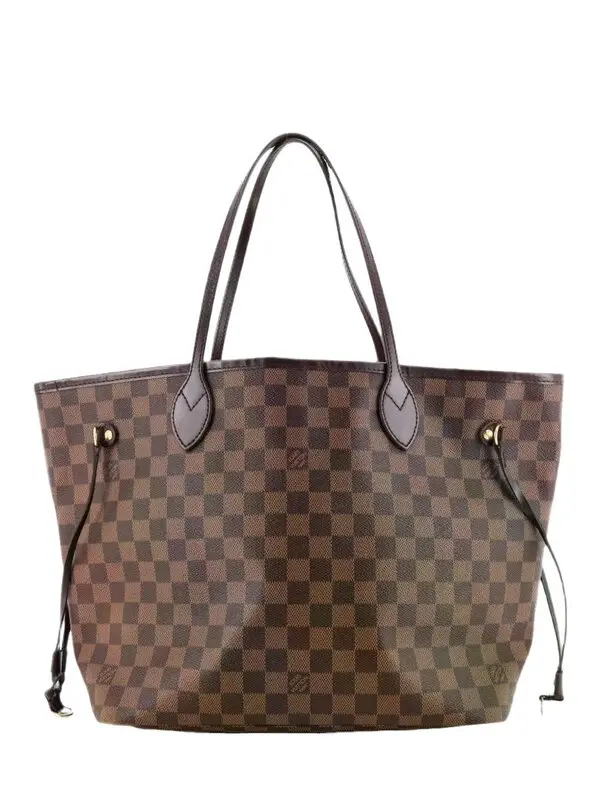 LOUIS VUITTON Neverfull Nm Damier Mm Tote Bag - Brown