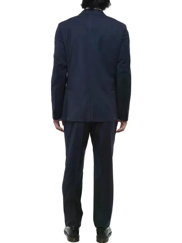 Corneliani Double-breasted Peak-lapel Suit - Blue