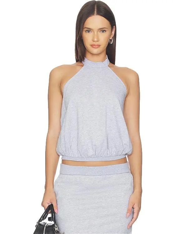 NIIHAI Utility Halter Top - Grey