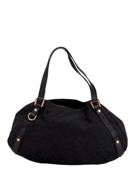 FWRD RENEW Gucci Abbey Tote Bag - Black