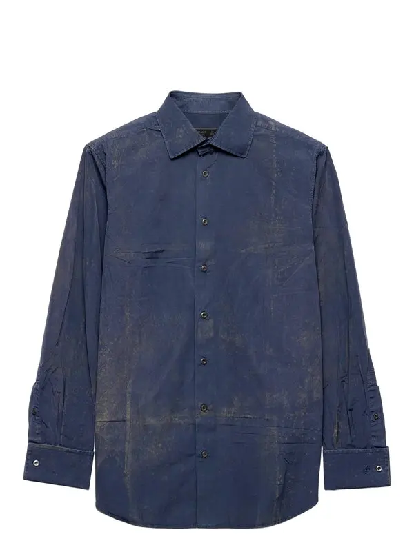 Prada Cotton Shirt - Navy