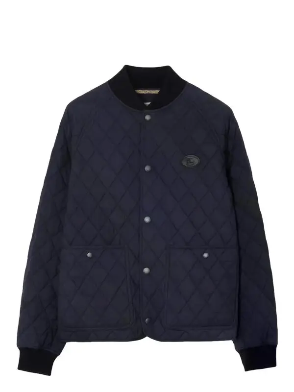 Burberry Quilted Nylon Jacket - Blue