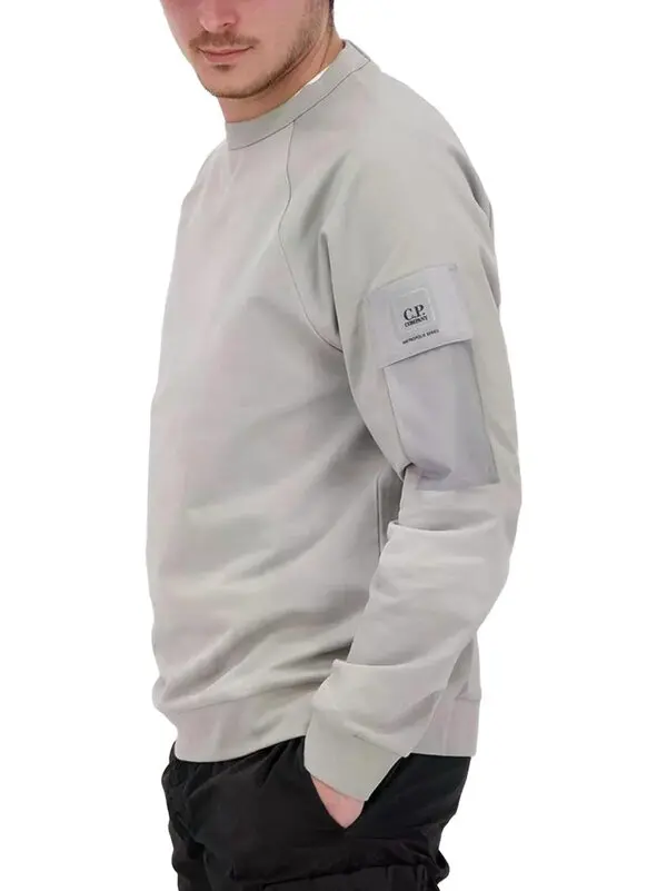 C.P. COMPANY Series Sweater With Pocket Detail - Neutrals