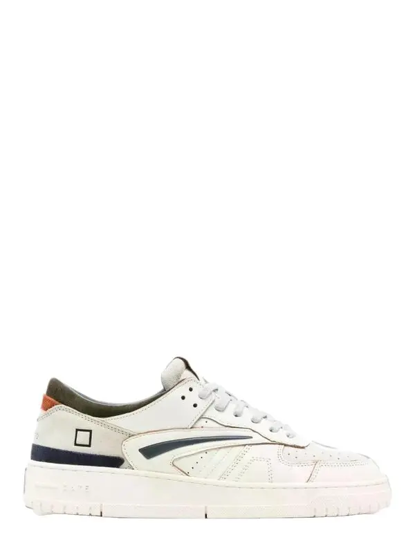 D.a.t.e. Tornado Leather Sneakers - Neutrals