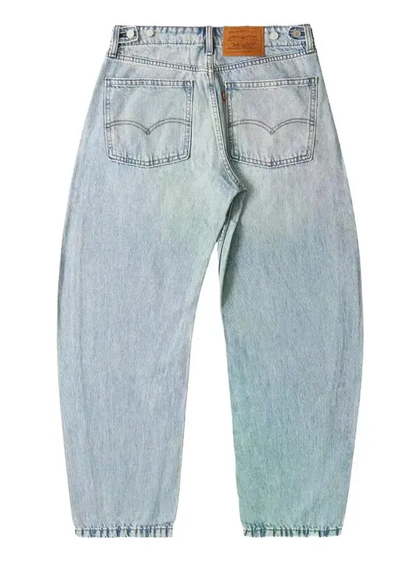 LEVI'S Baggy Barrel Jeans With Washed Finish - Blue