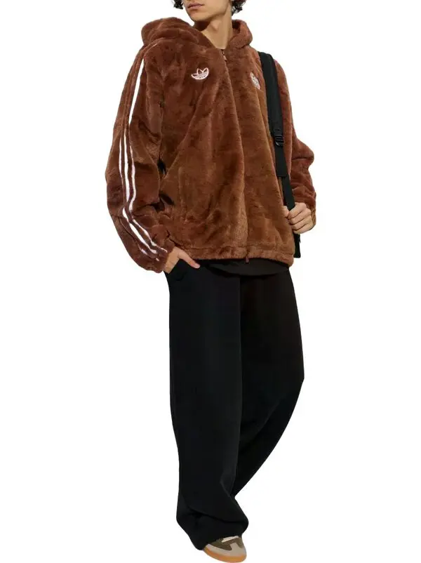 Adidas Careb Bears Fur Jacket - Brown