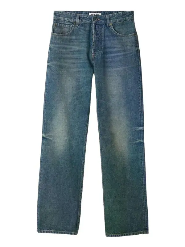 Miu Miu Five-pocket Jeans - Blue