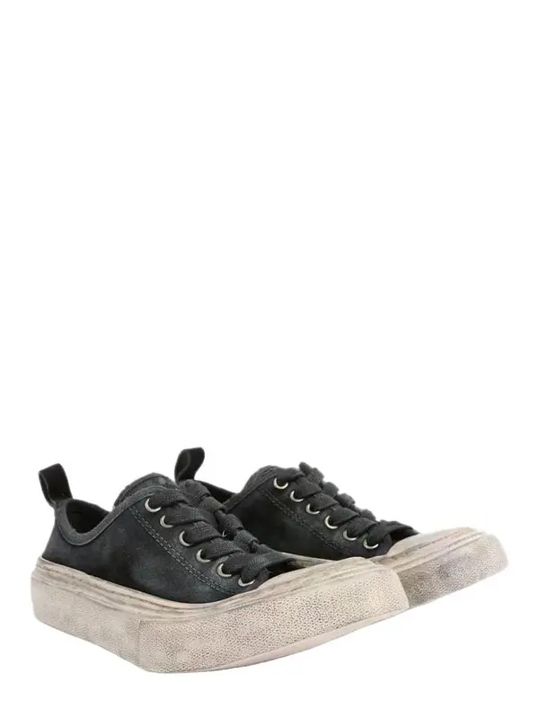 ANN DEMEULEMEESTER Halli Leather Sneakers - Black
