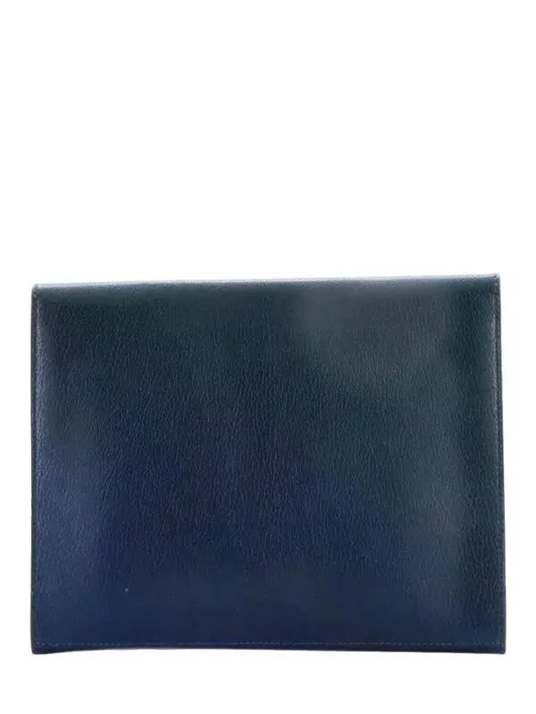 Hermès Cinhetic Chevre Chamkila Clutch Bag - Green