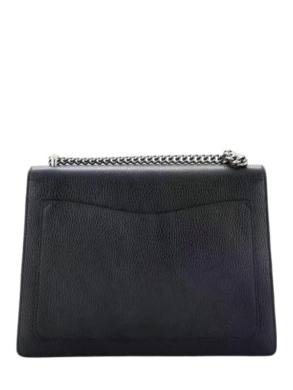 Gucci Dionysus Leather Medium Shoulder Bag - Black