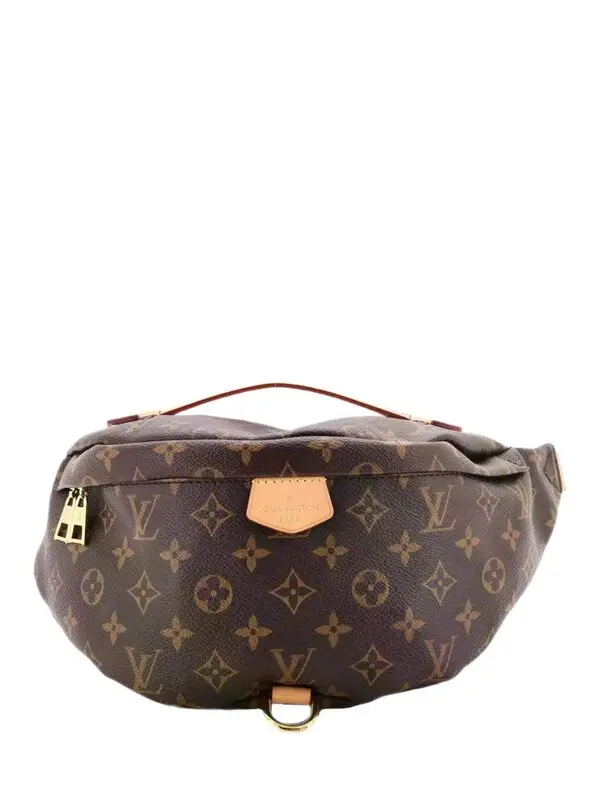 LOUIS VUITTON Bum Bag Monogram Canvas Belt Bag - Brown